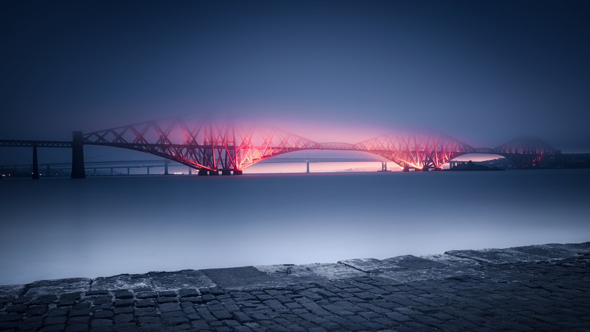 Forth Bridge Night